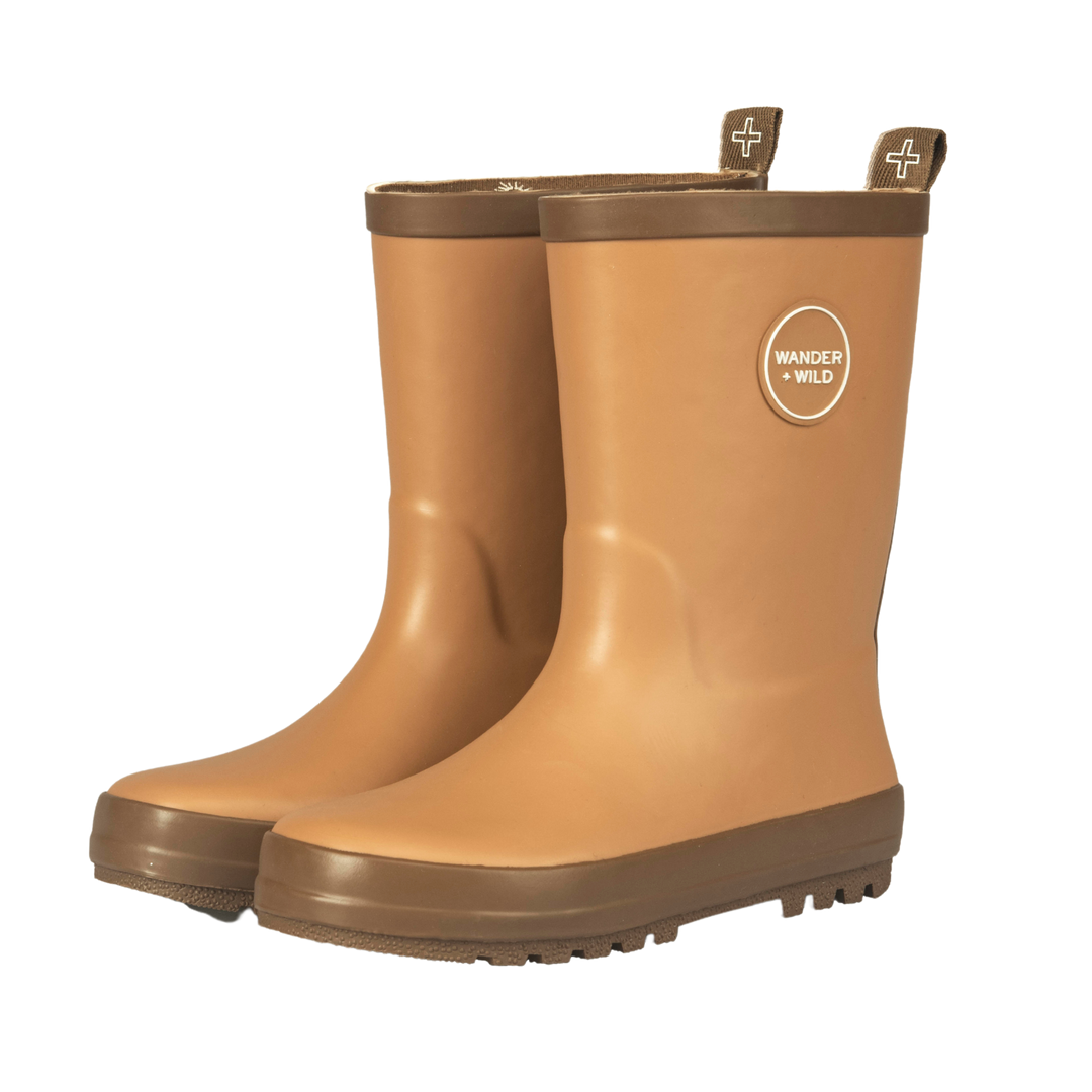 Buy Natural Gumboot Online l Kid's gumboots Online – Wander + Wild